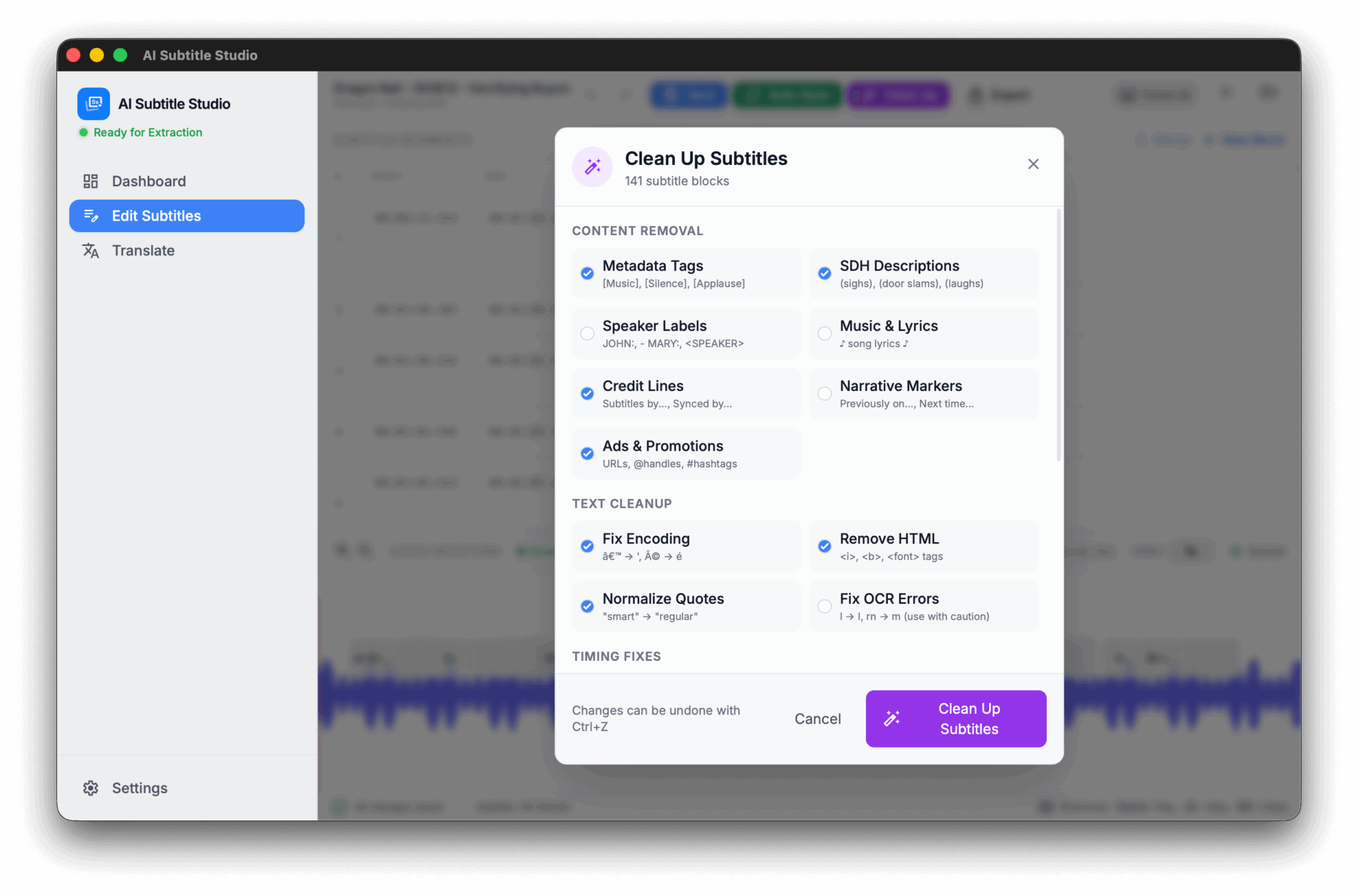 AI Subtitle Studio